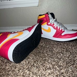 Shoes | Jordan 1 Fusion Red | Poshmark